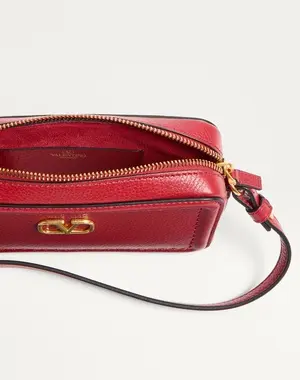 Valentino Garavani Alltime Zip-up Mini Shoulder Bag - Red