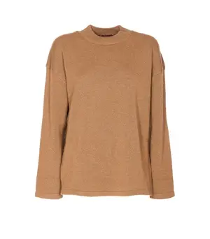 Max Mara Pisano Long-sleeved Jumper - Nude