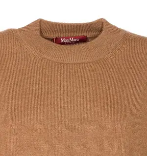 Max Mara Pisano Long-sleeved Jumper - Nude