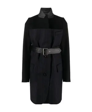 Sacai Belted Panelled Jacket