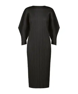 PLEATS PLEASE BY ISSEY MIYAKE Midi Dress With Long Sleeves