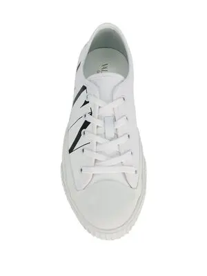 Valentino Garavani Logo Printed Lace-up Sneakers