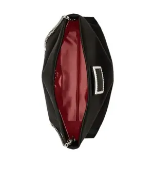 ROGER VIVIER Trompette Clutch Bag - Black