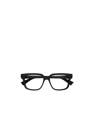 Bottega Veneta Square Frame Eyeglasses - Black