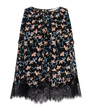 Ulla Johnson Sierra Sleeveless Top - Black