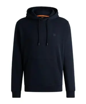 Hugo Boss Boss Logo Patch Drawstring Hoodie