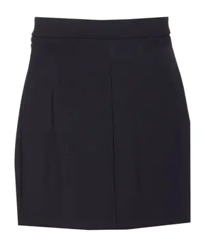Elisabetta Franchi Zipped Double Layer Crêpe Skirt