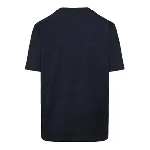 MSGM Logo Detail Crewneck T-shirt - Black