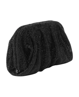 Benedetta Bruzziches Venus La Petite Embellished Clutch Bag - Black