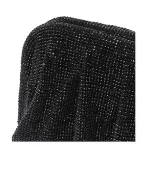 Benedetta Bruzziches Venus La Petite Embellished Clutch Bag - Black
