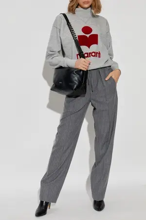 Isabel Marant Étoile Liska Pinstriped Trousers
