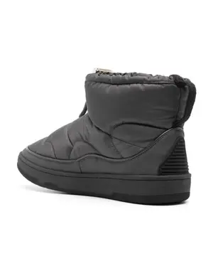 LANVIN Quilted Padded Drawstring Ankle Boots