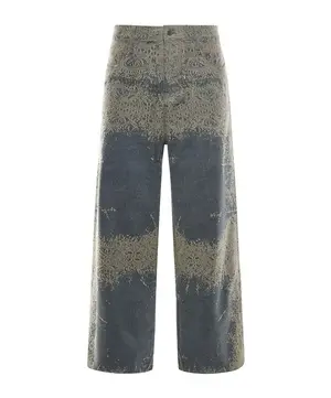 Amiri Paisley Wide-leg Jeans