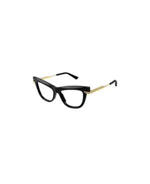 Bottega Veneta Cat Eye Frame Eyeglasses - Black