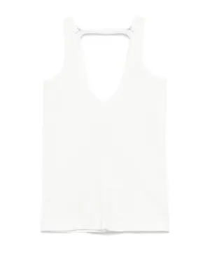 MAISON MARGIELA Ribbed Open-back Tank Top
