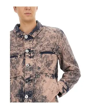 ETUDES Distressed Denim Jacket