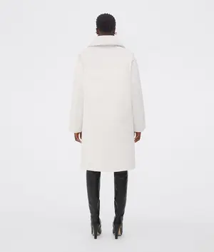 Bottega Veneta Long Down Jacket With Belt