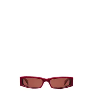 Gucci Gucci Rectangular Frame Sunglasses Brown