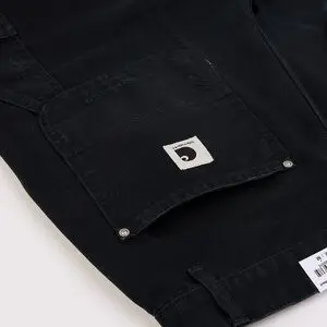 Carhartt Work In Progress Nixon Double Knee Short - Black
