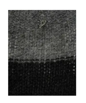 DONDUP Horizontal Jersey Knit Sweater