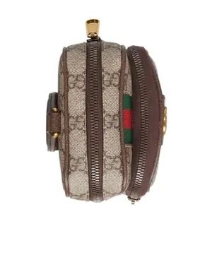 Gucci Ophidia Gg Web Striped Belt Bag
