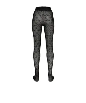 MARINE SERRE All-over Moon Printed Tights
