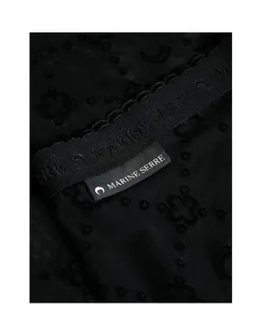 MARINE SERRE All-over Moon Printed Tights