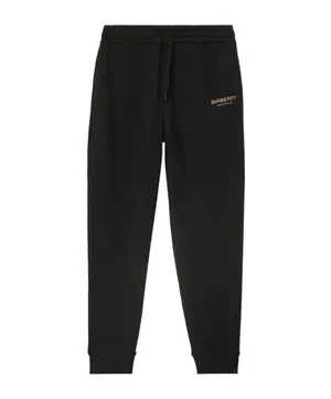 Burberry Cotton Jogging Pants With Initials