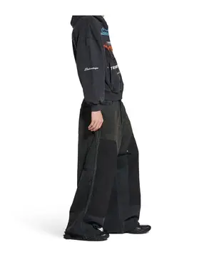 Balenciaga Ripped Baggy Jeans