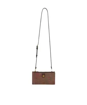 Etro Essential Arnica Wallet With Shoulder Strap - Multicolor