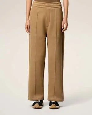 AMI Paris De Coeur Topstitched Trousers