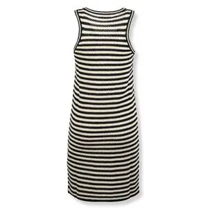 ANINE BING Sleeveless Striped Knit Dress