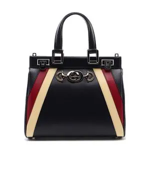Gucci Zumi Small Top Handle Bag - Black