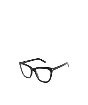 Saint Laurent Square Frame Eyeglasses - Black