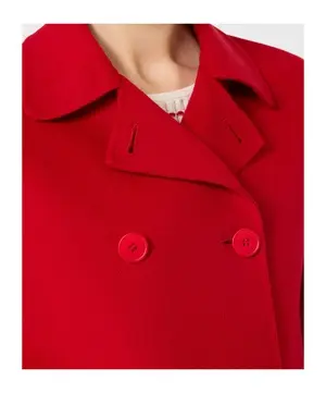 Max Mara Double Breasted Wool And Cashmere Jacket