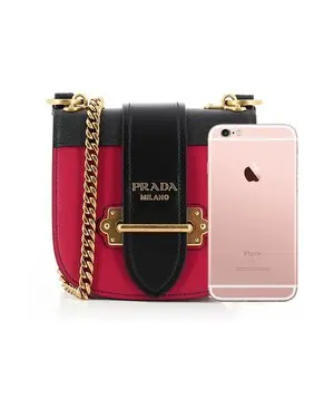 Prada Logo One Shoulder Woc