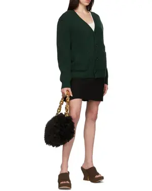Bottega Veneta A-line Ruffled Skirt