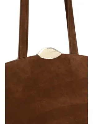 Benedetta Bruzziches Serena Suede Tote Bag