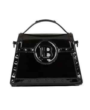 Balmain B-buzz Dynasty Top Handle Bag - Black