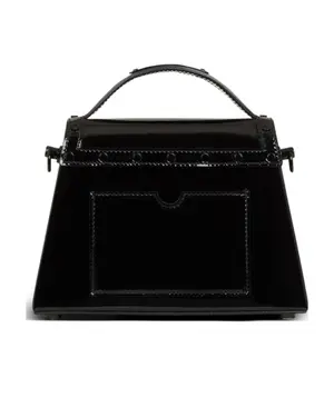 Balmain B-buzz Dynasty Top Handle Bag - Black