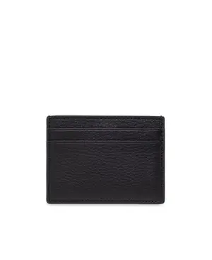Bally Logo Printed Stripe Detailed Cardholder - Black