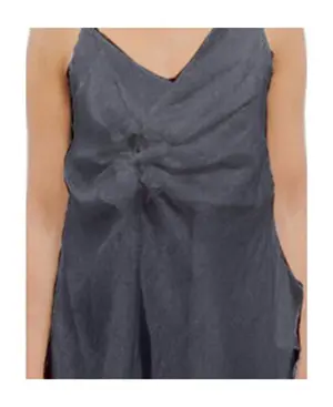 MARC LE BIHAN Asymmetrical Pleated Detail Top