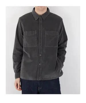 Paul Smith Buttoned Corduroy Shirt - Black