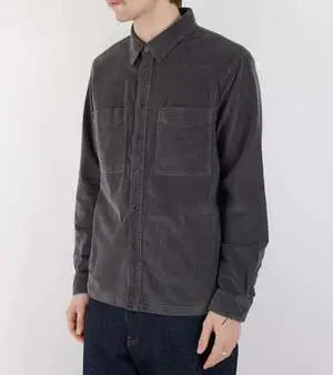 Paul Smith Buttoned Corduroy Shirt - Black