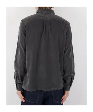 Paul Smith Buttoned Corduroy Shirt - Black