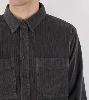 Paul Smith Buttoned Corduroy Shirt - Black
