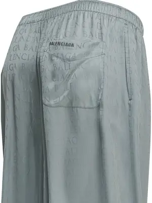 Balenciaga Monogram Relaxed Fit Trousers