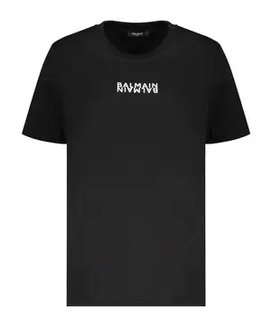 Balmain Logo Print T-shirt