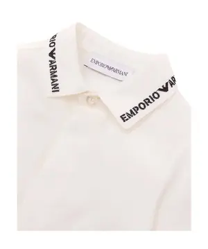 Emporio Armani Logo Embroidered Shirt