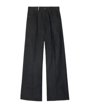 Burberry Glittered Straight-leg Jeans